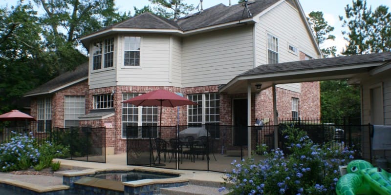 Enclosed Brick Patio Cover - HHI Patio Covers
