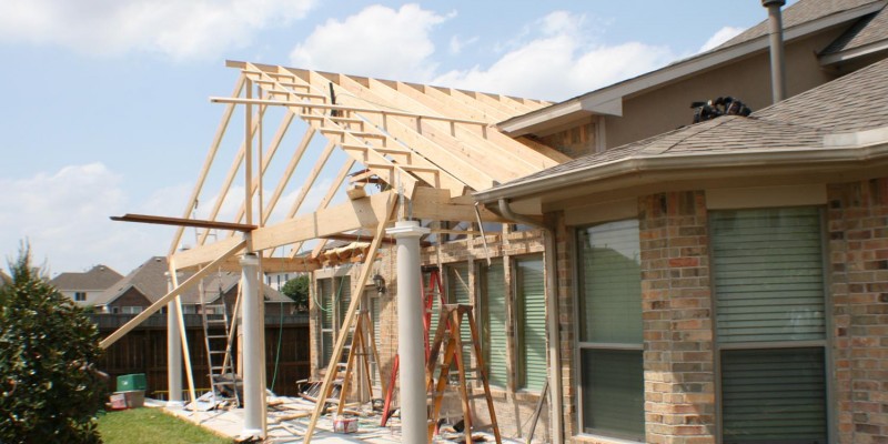 Gable Roof Patio Cover in Houston - HHI Patio Covers