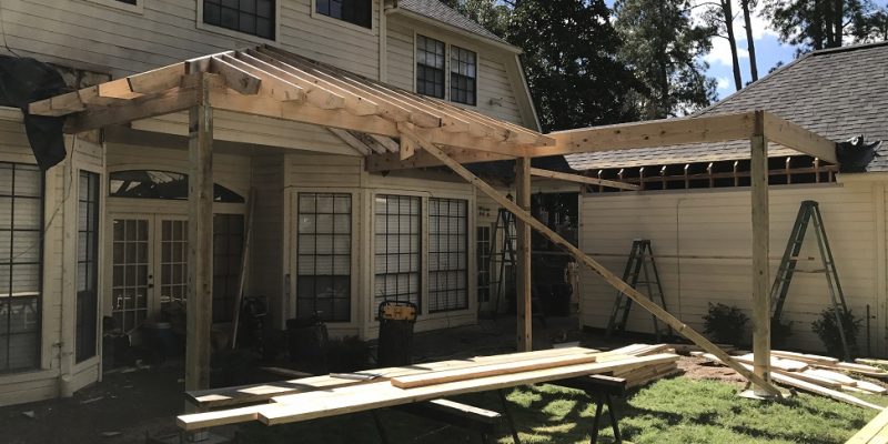 Hip Roof Patio Cover in Cypress Texas - HHI Patio Covers