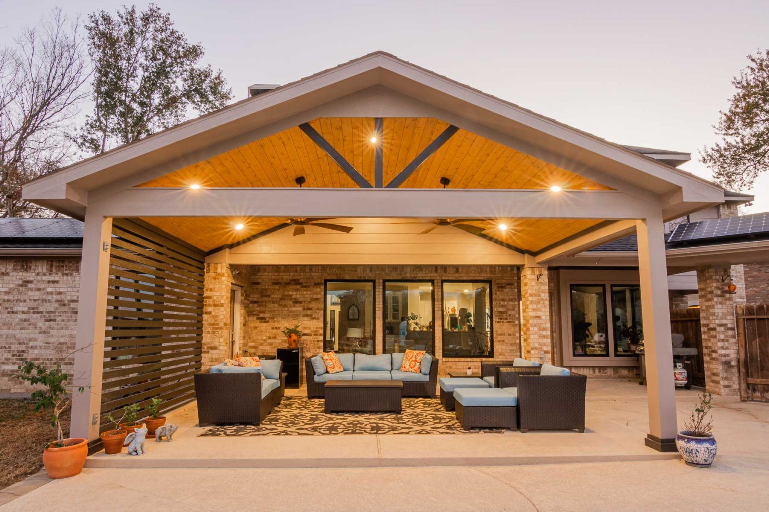 Gable Roof Archives - HHI Patio Covers