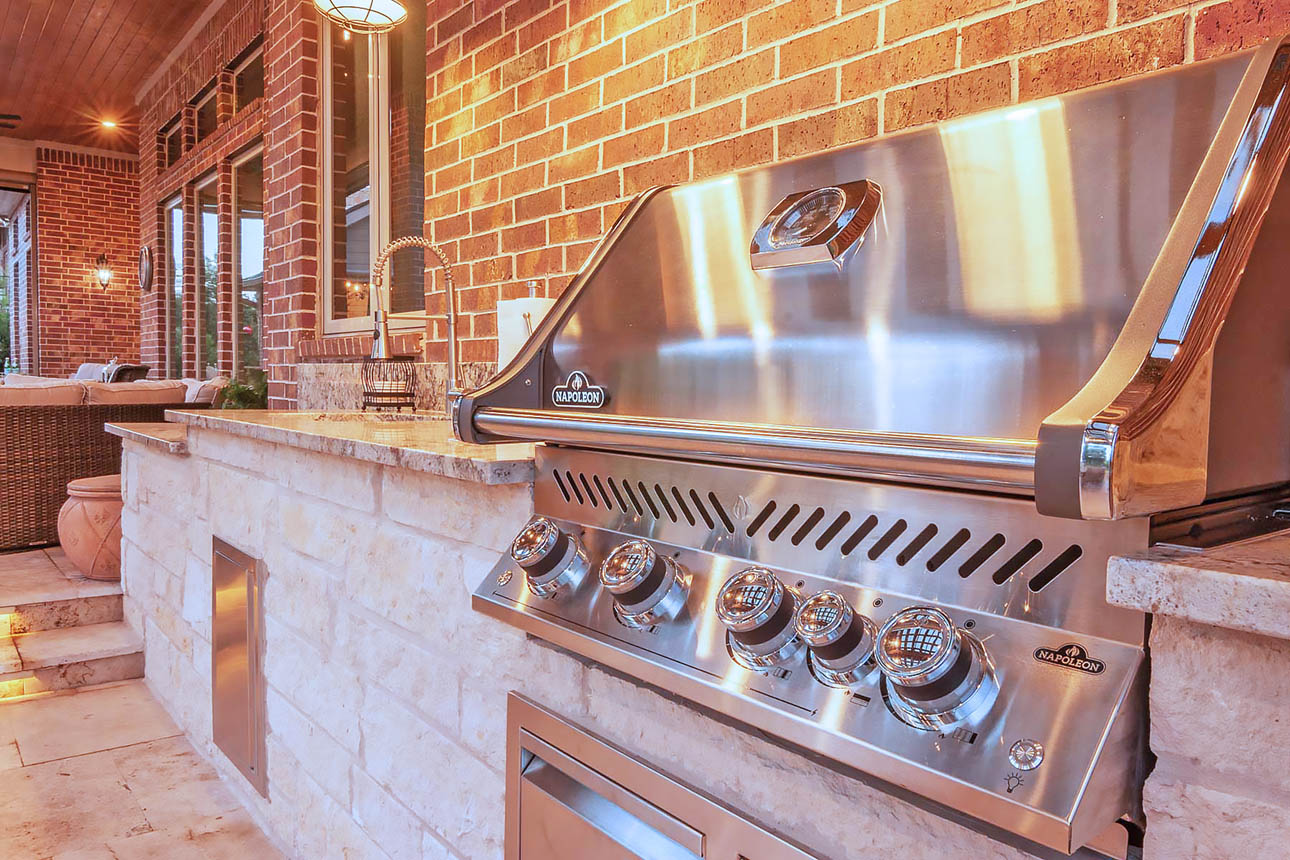 Outdoor Kitchens Houton TX | HHI Patio Covers Houston